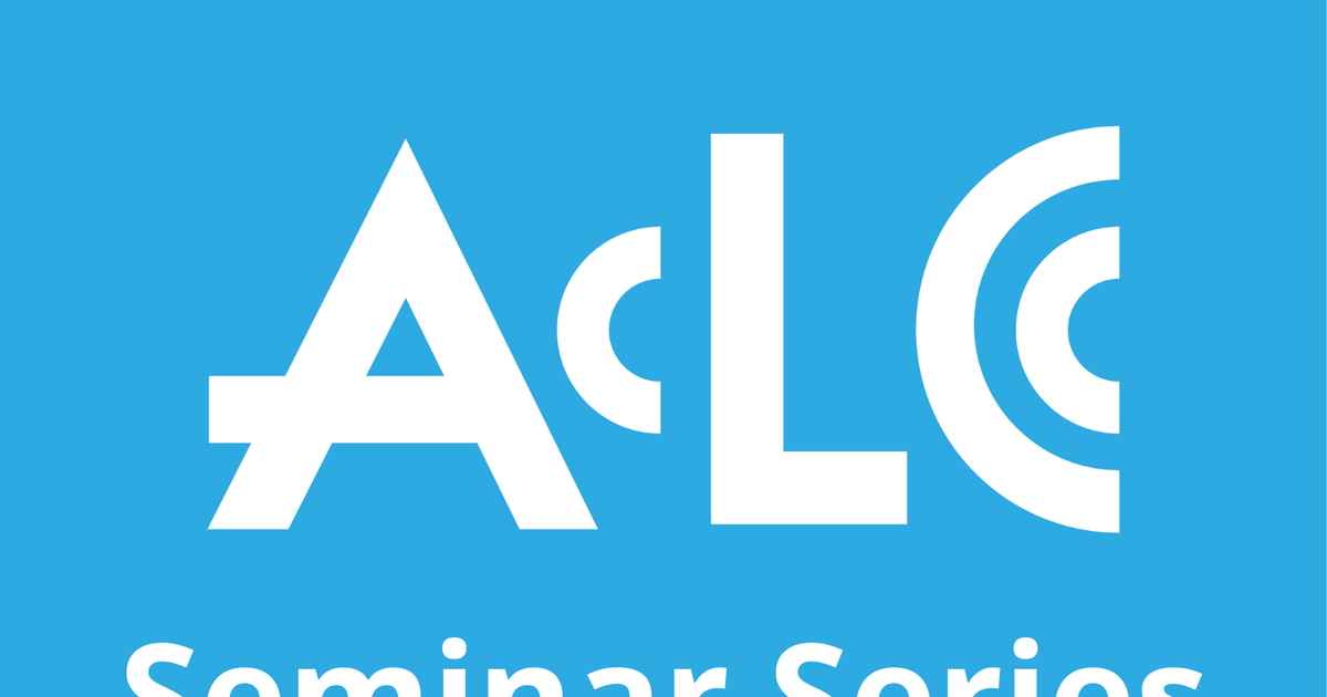 ACLC Seminar | Martin Hinton - ACLC - University of Amsterdam